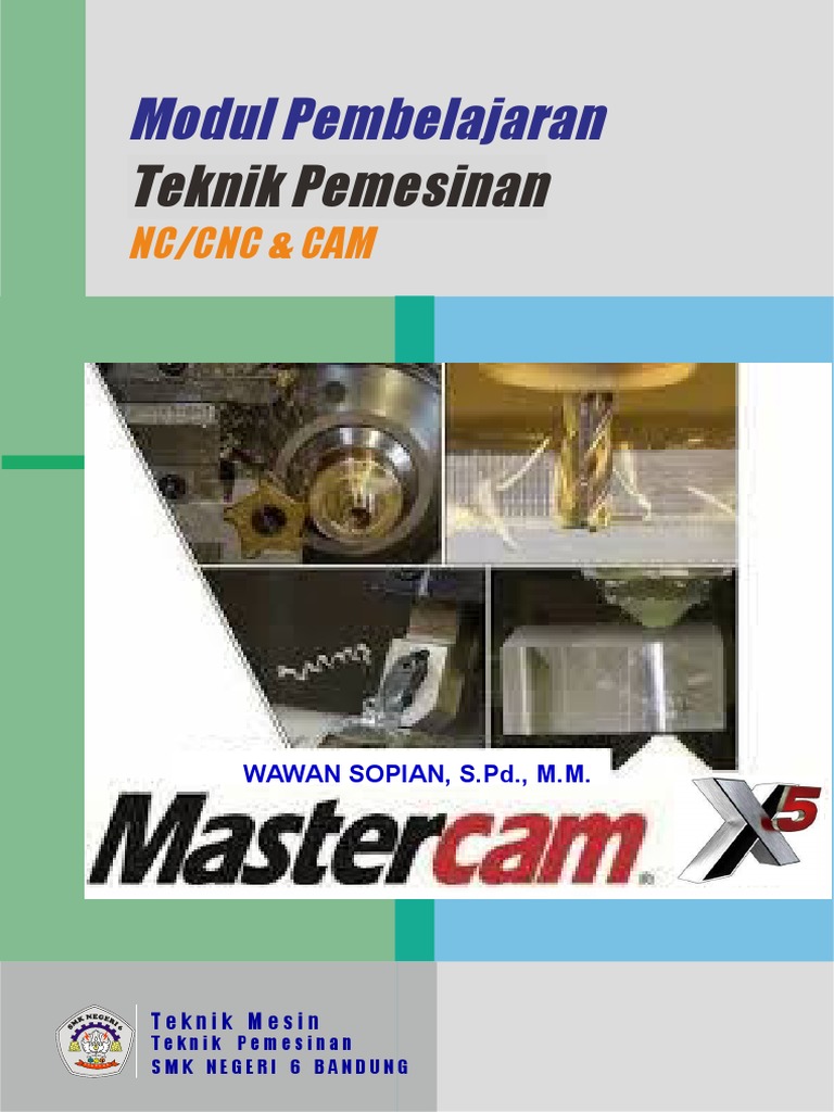 Panduan MasterCam X5 untuk CNC | PDF
