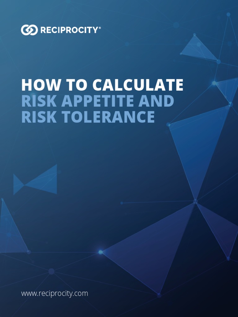 0000 Eb-How-To-Calculate-Risk-Appetite-And-Risk-Tolerance-2022-Ebook | PDF | Risk | Risk Management