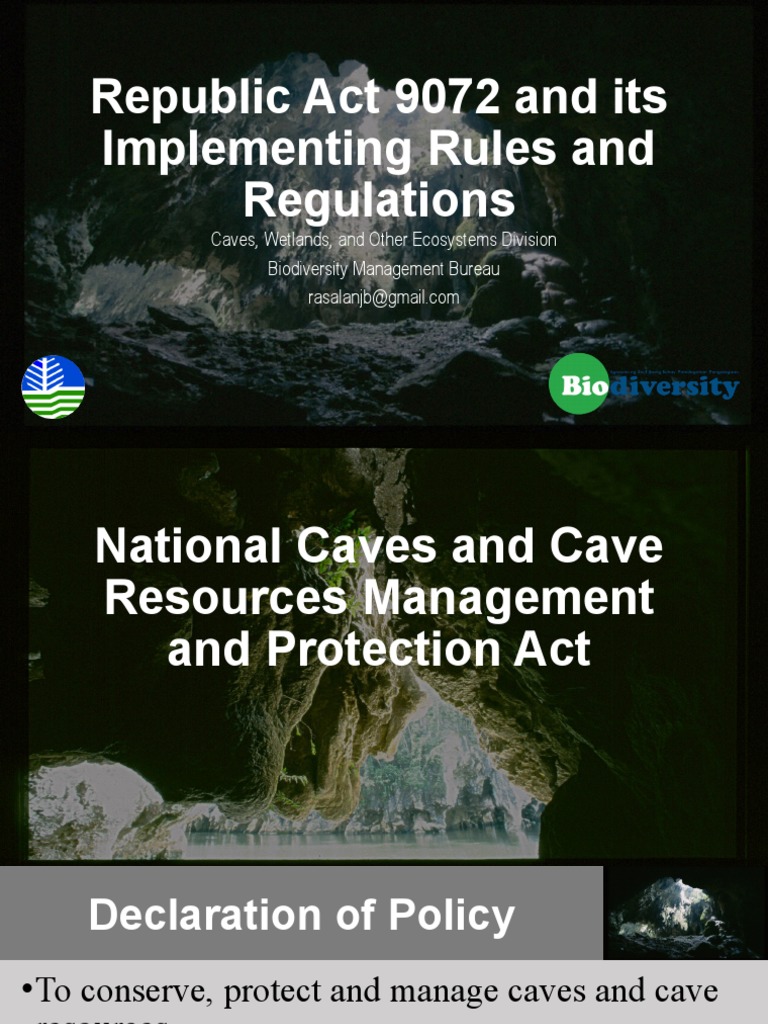 Republic Act 9072 and Its IRR | PDF