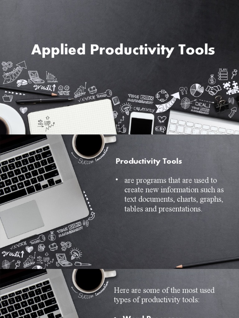 Lesson 5 - Applied Productivity Tools | PDF