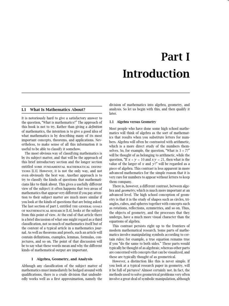 What Is Mathematics About | PDF | Mathematics | Geometry