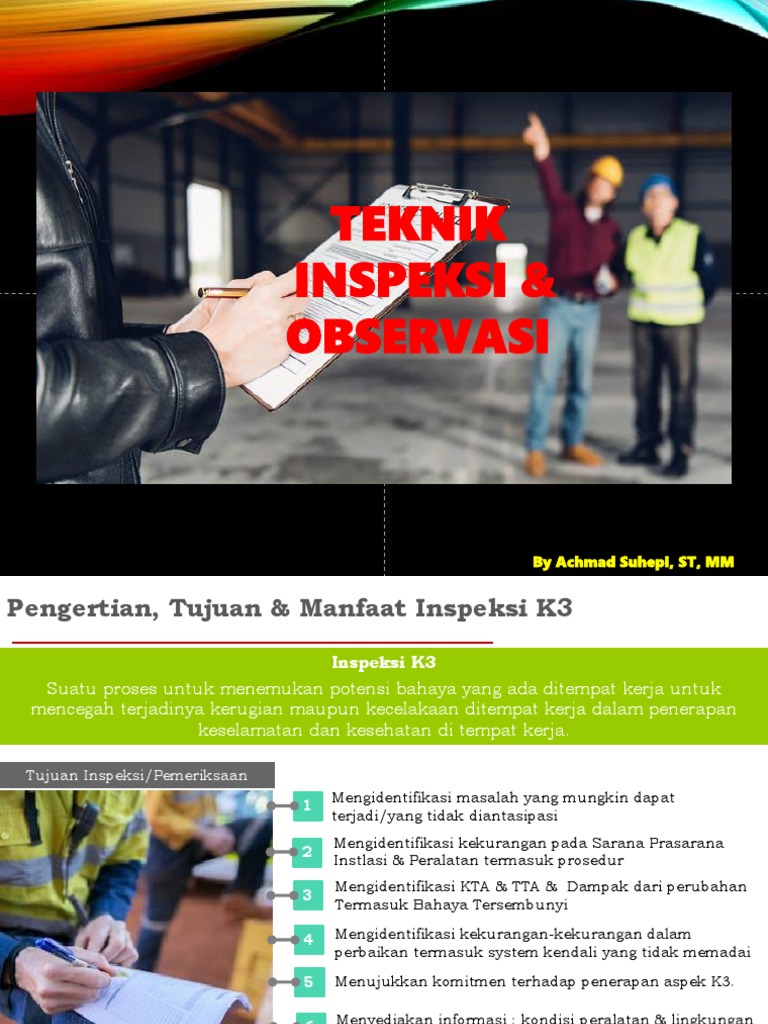 Materi Inspeksi & Observasi | PDF