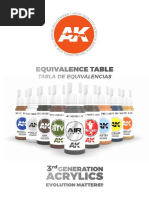 Vallejo Colour Chart | PDF