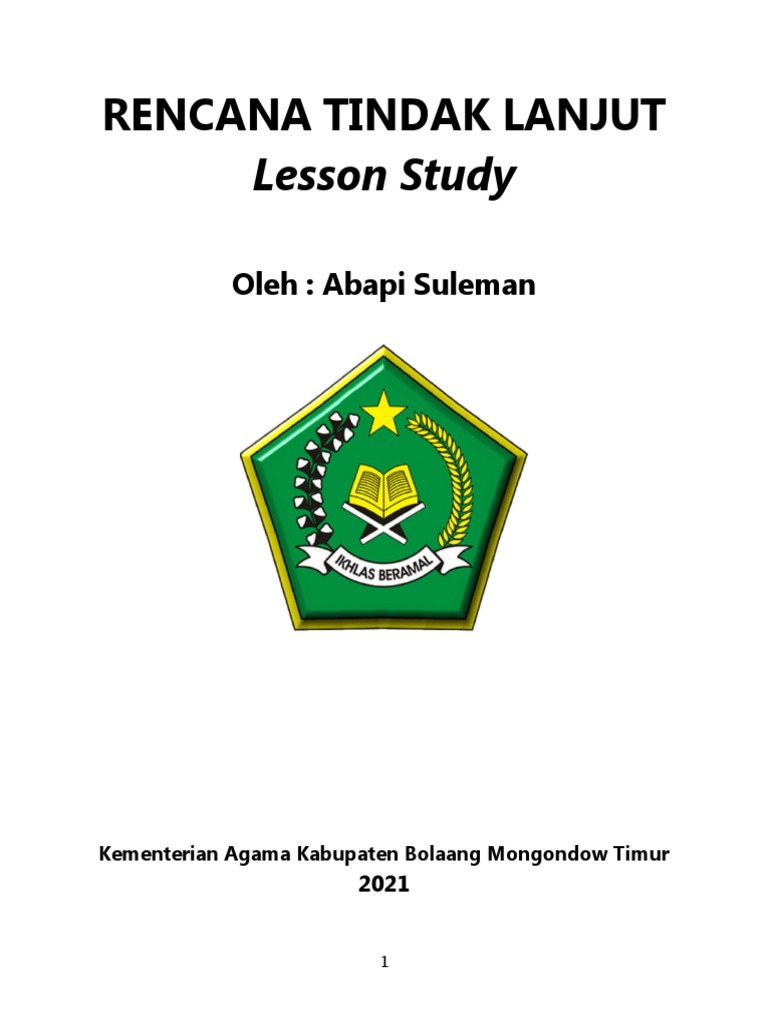 RTL Lesson Study Abapi Suleman | PDF