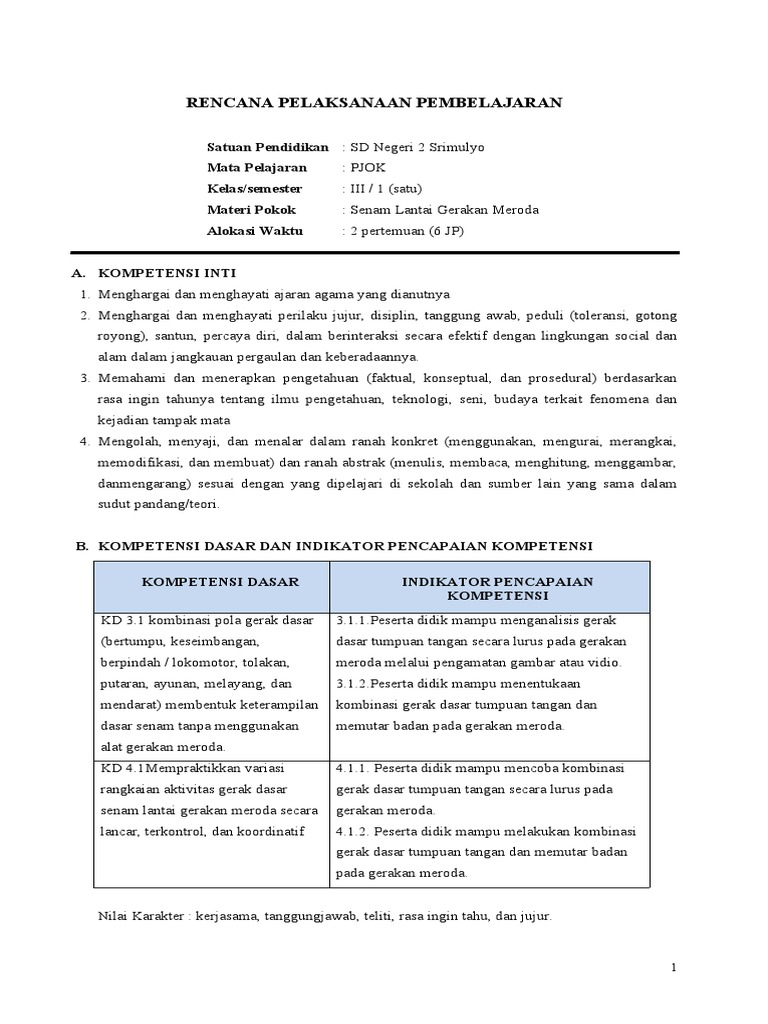 Format RPP MAHARDIKA | PDF