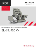 33kv Abb Gis System | PDF | Switch | Electricity
