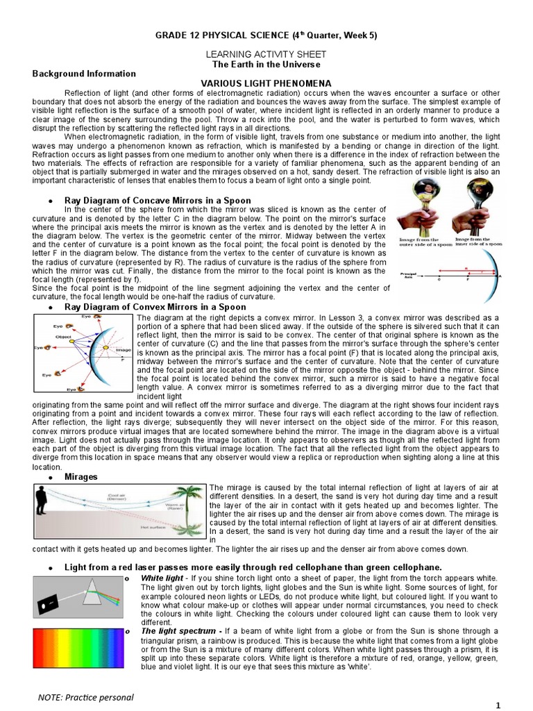 Physical Science 5-8 | PDF | Special Relativity | Radio