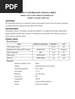 Ampacet White Masterbatch Solutions | PDF | Packaging And Labeling ...