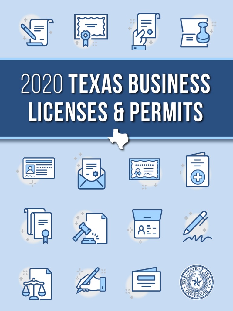 2020 Texas Licenses Permits | Download Free PDF | Intensive Animal ...