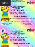 Early Bird Certificate May | PDF | Philippines
