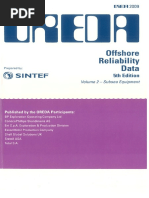 Oreda Handbook PDF | PDF | Analysis | Statistical Analysis