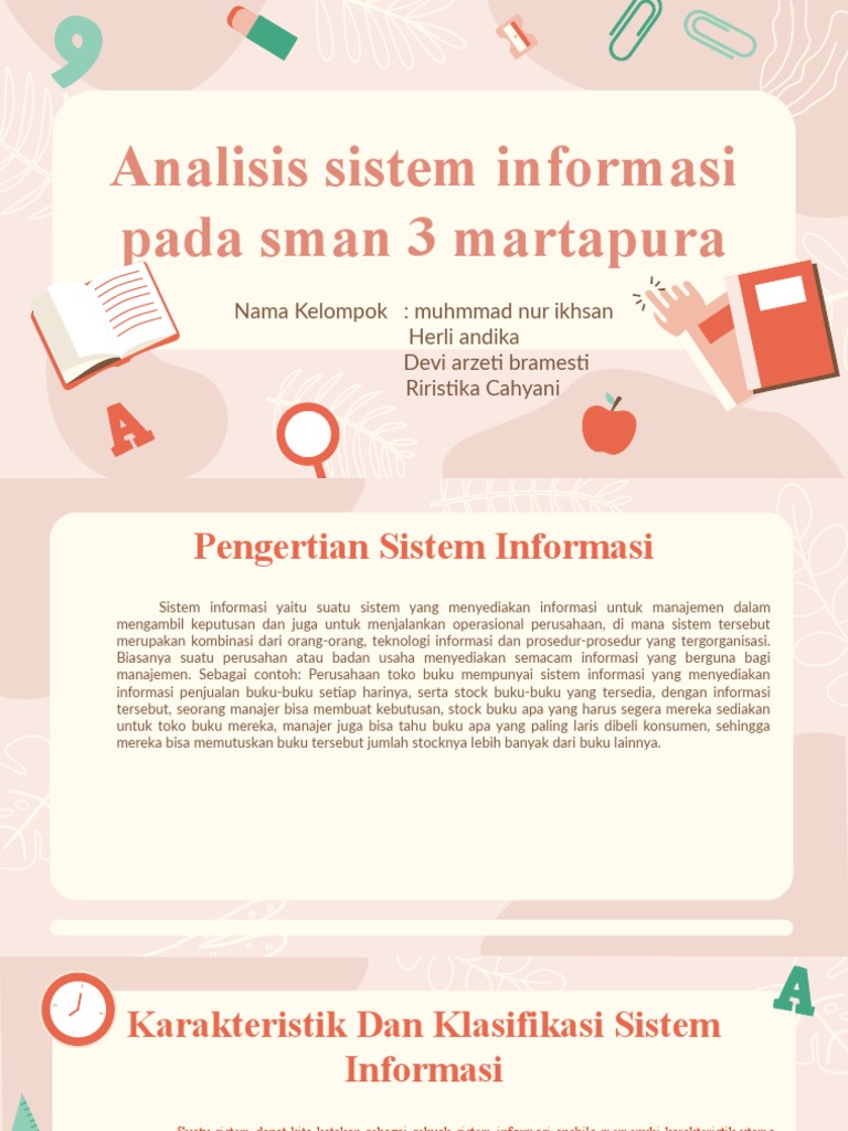Sistem Informasi di SMAN 3 Martapura | PDF