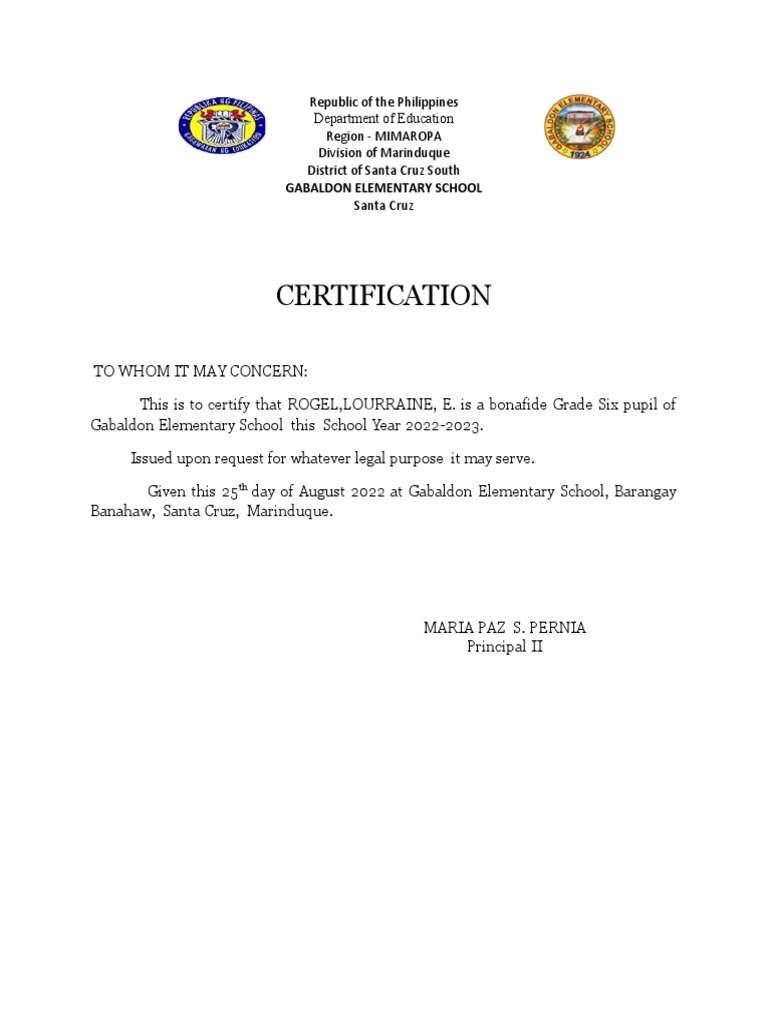 CERTIFICATE | PDF | Government | Social Institutions