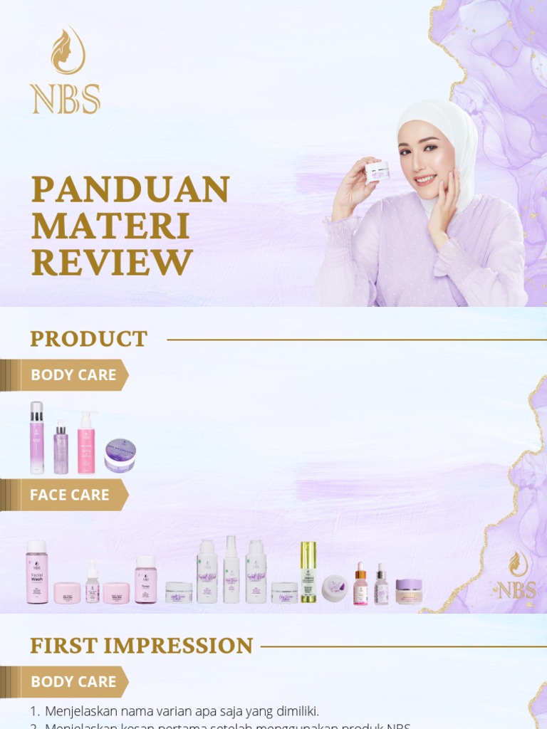 Paduan Materi Review NBS | PDF