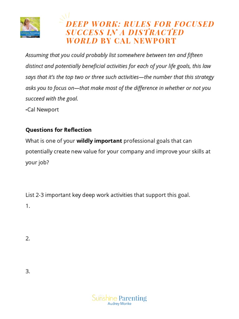 Deep-Work-Download | PDF