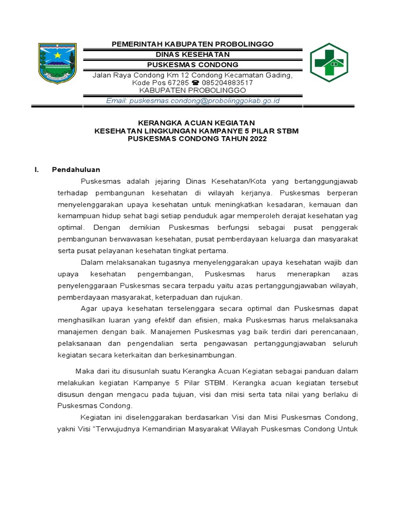 Kak 5 Pilar STBM | PDF