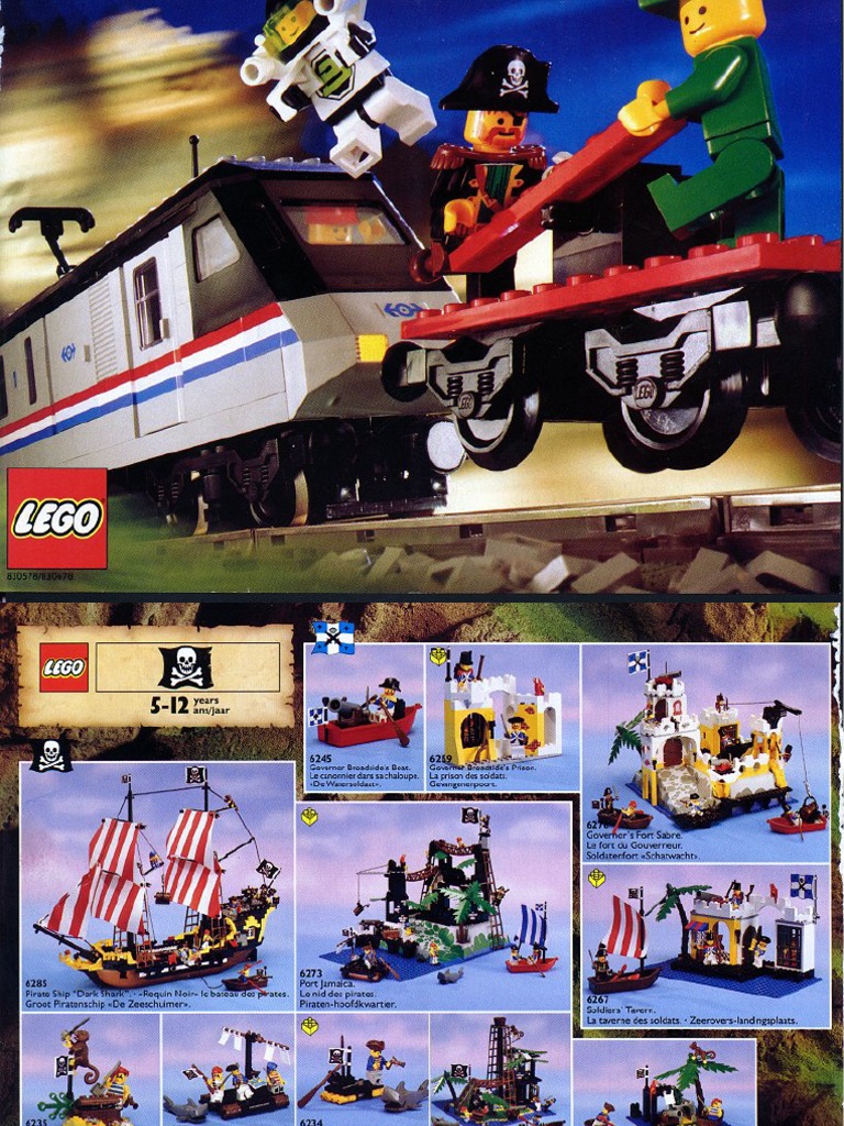 1991 LEGO Catalog 1 EN - FR - NL | PDF