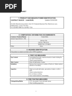 Sds - Anionic Polymer Liquid (E) | PDF | Occupational Safety And Health ...