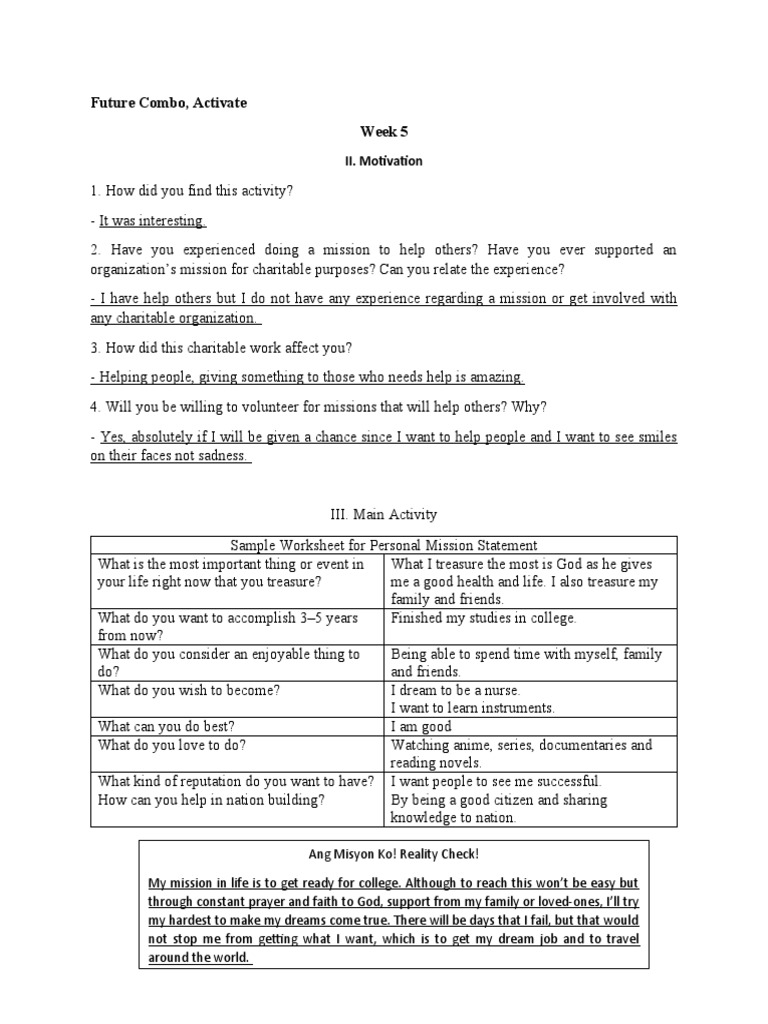 hg w5 | PDF | Psychology | Cognition