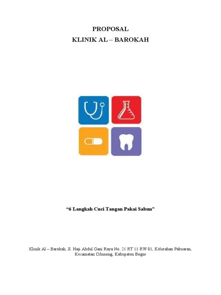 Proposal 6 Langkah Cuci Tangan | PDF