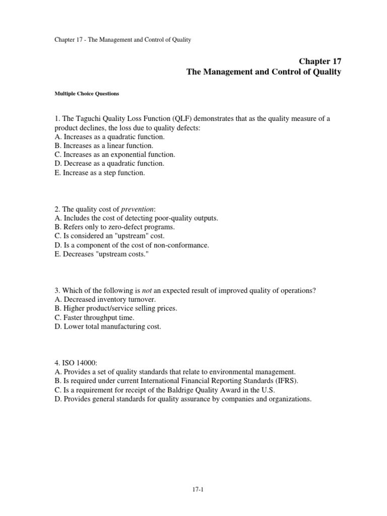 Chap 017 | PDF | Lean Manufacturing | Engineering Tolerance