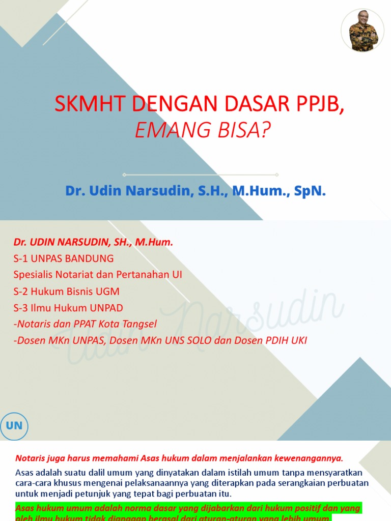 SKMHT Dasar PJB | PDF | Hukum