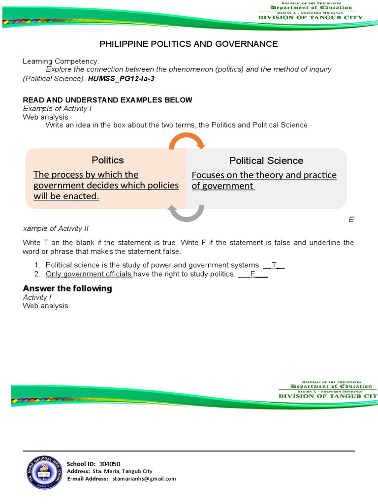 PPG HUMSS - PG12-Ia-3 | PDF