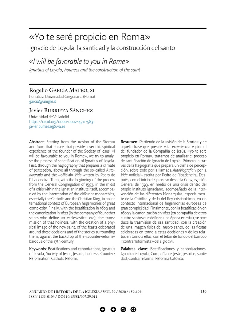Proceso de Canonizacion | PDF | Ciencias sociales | Historia