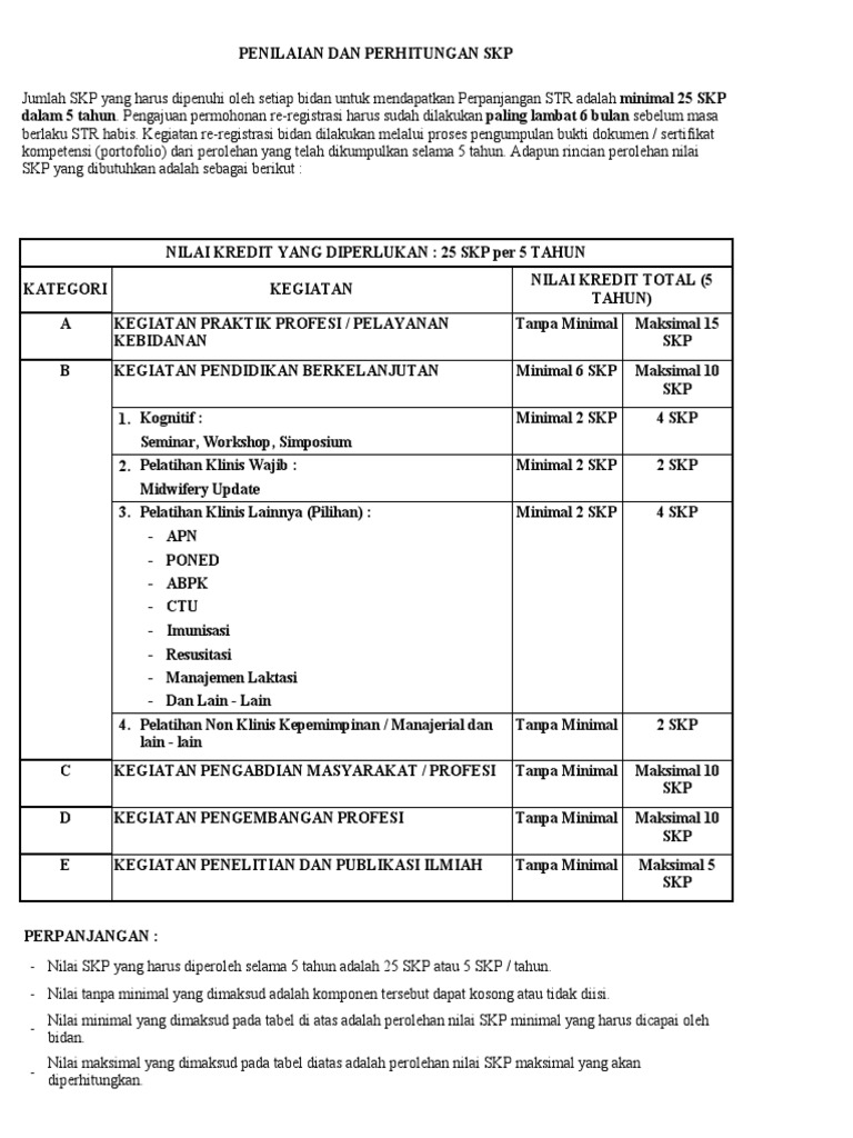 6 Pelayanan, Penilaian & Perhitungan SKP | PDF