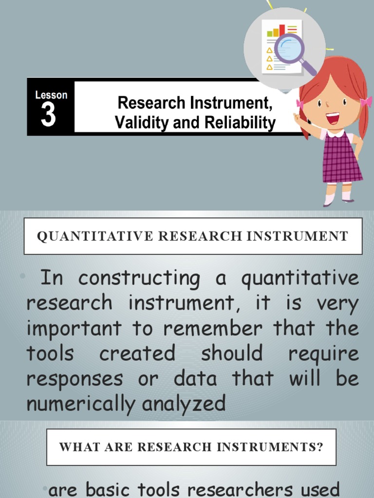 PR2 Lesson3 | PDF | Validity (Statistics) | Likert Scale