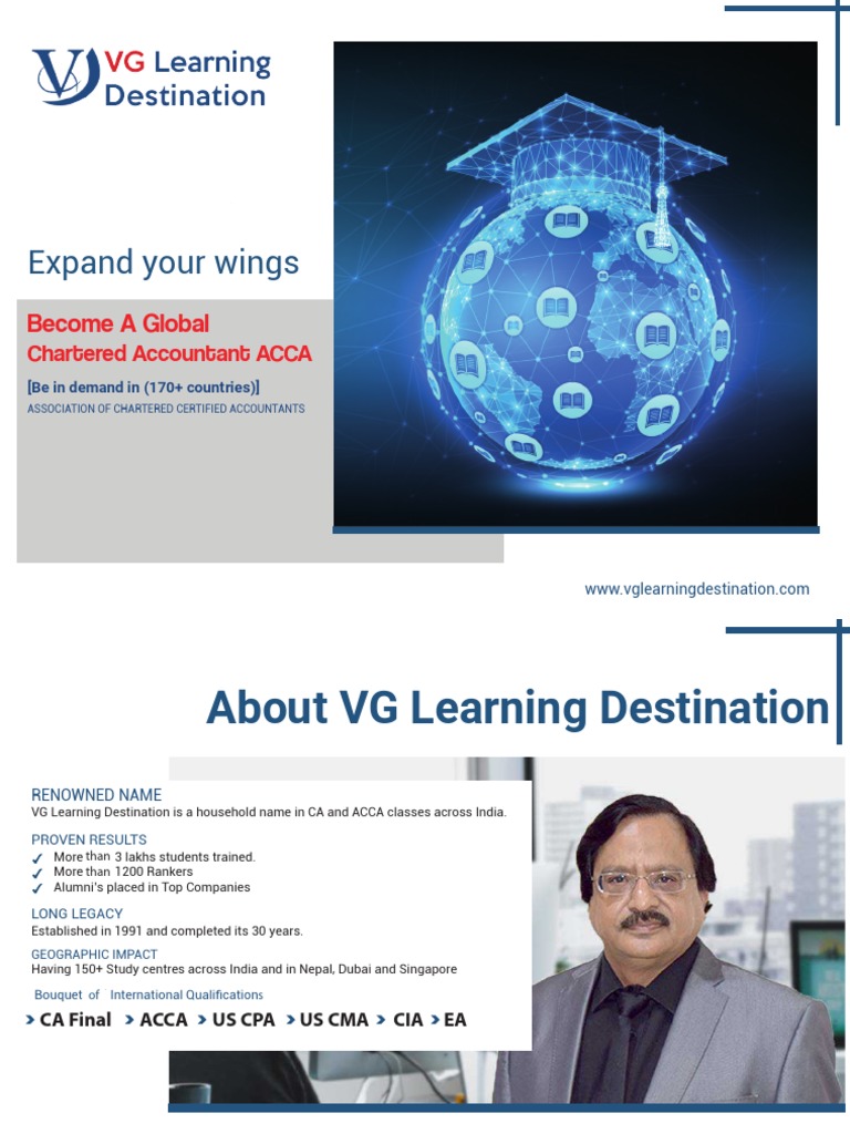 Acca Brochure | PDF | Accountant | Business Economics