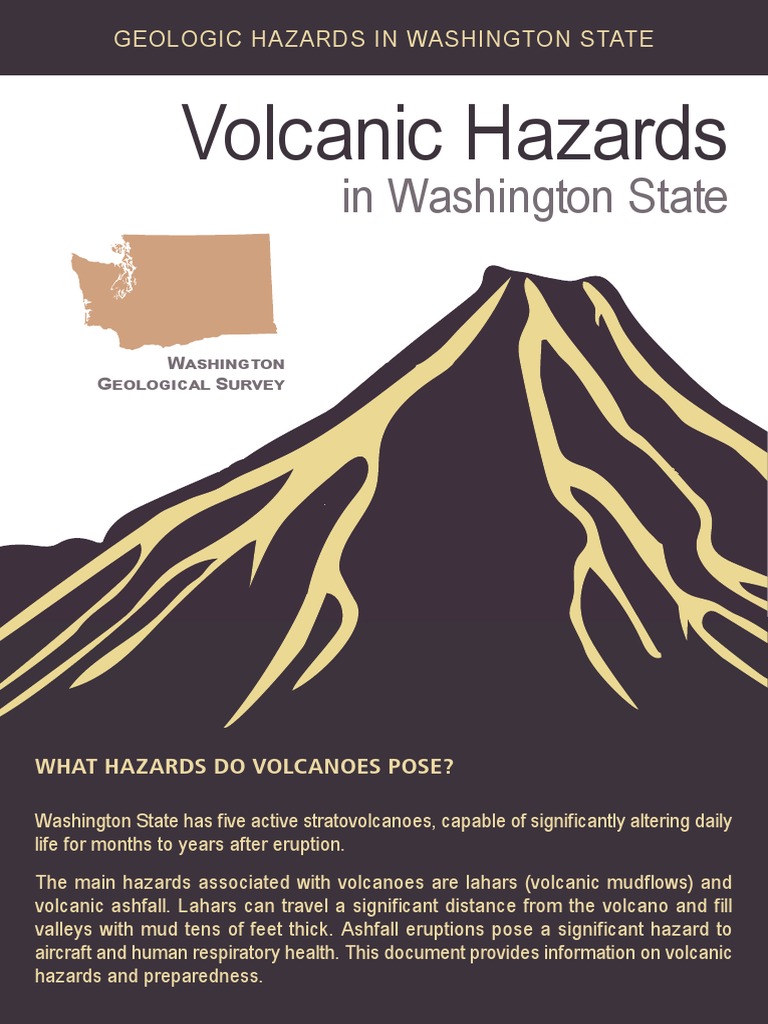 Ger Volcano Hazards Brochure | PDF | Volcano | Volcanic Ash