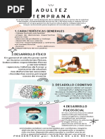 Infografía Adultez Temprana | PDF | Adultos | Sicología