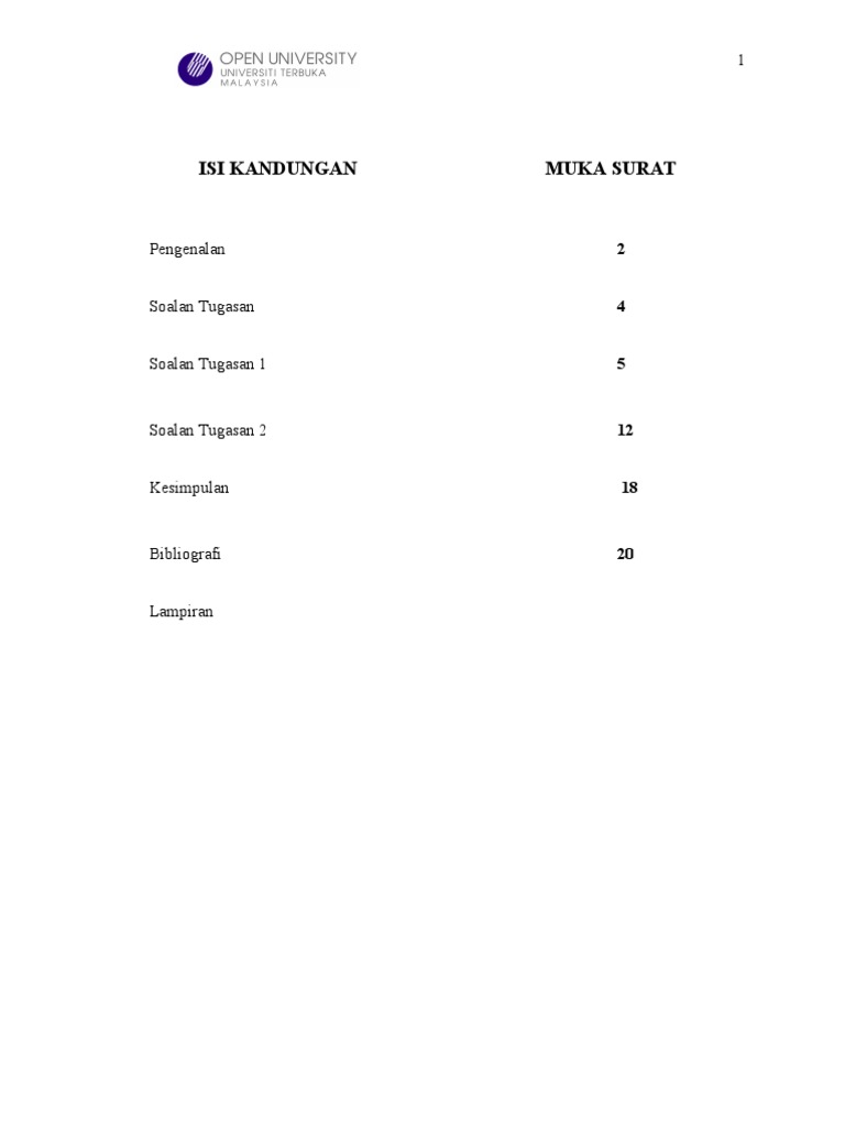 Assignment Bahasa Melayu | PDF