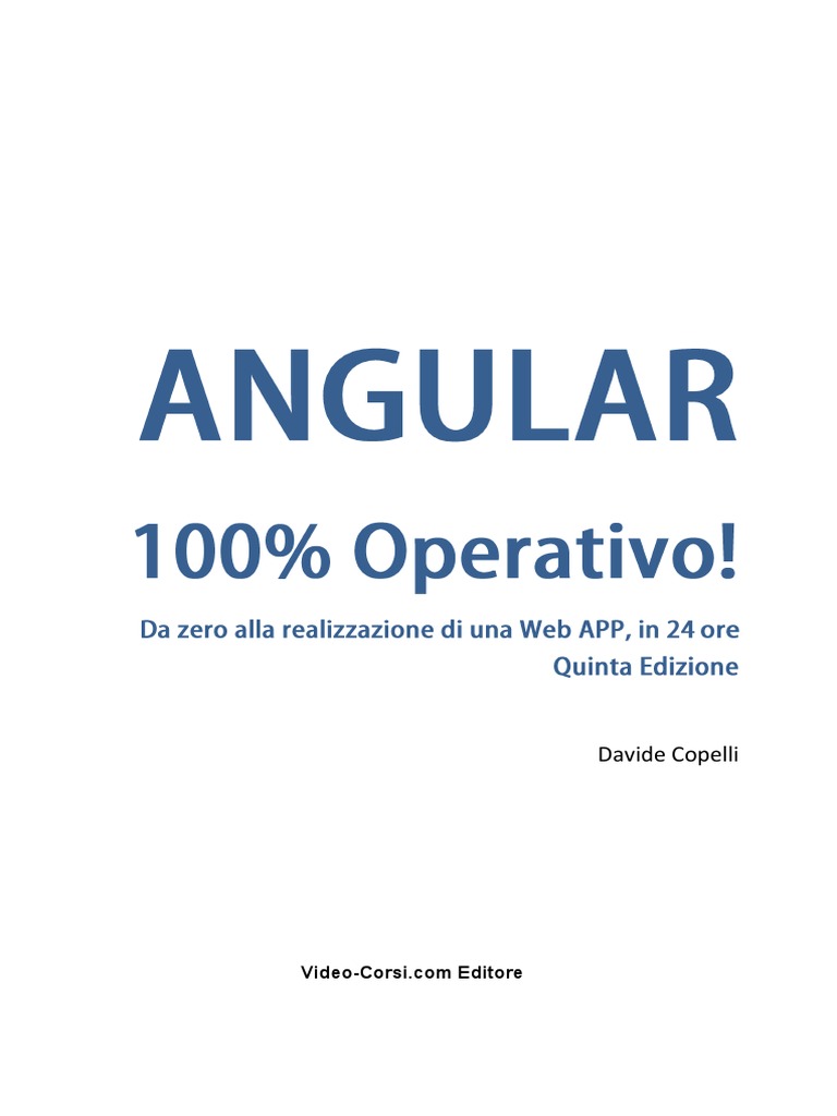 Angular 100% Operativo | PDF