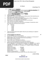 Ipjugaad - Bba 6th Sem Project Management Paper 2023 | PDF