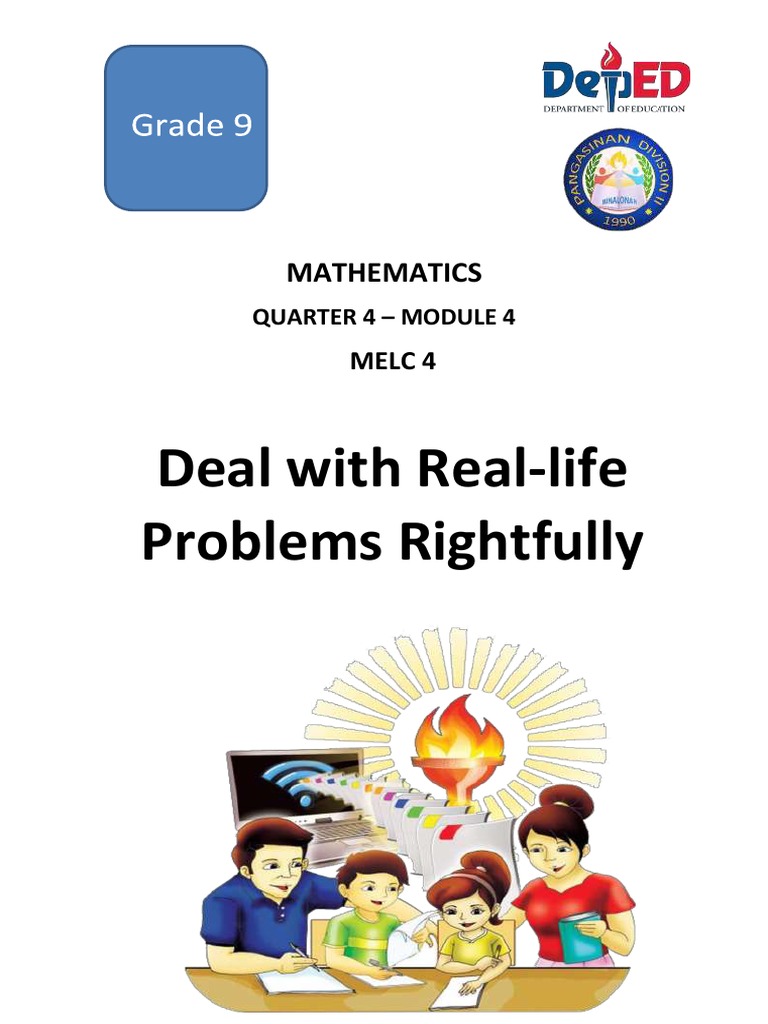 A4 G9 Q4 Module 4 MELC-4 | PDF | Trigonometric Functions | Elementary Geometry