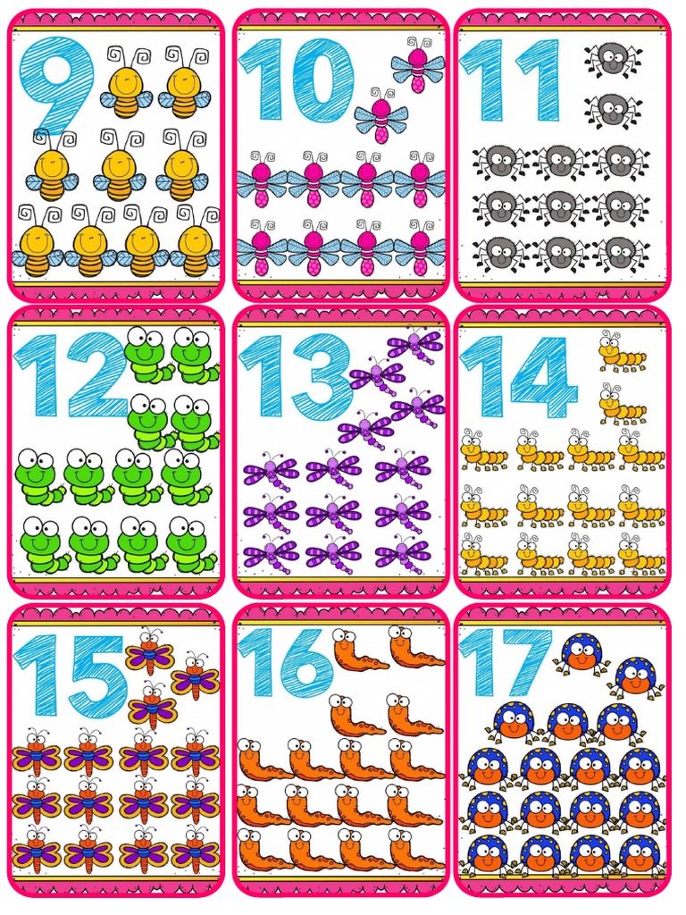 Numeros 1 Al 20 | PDF