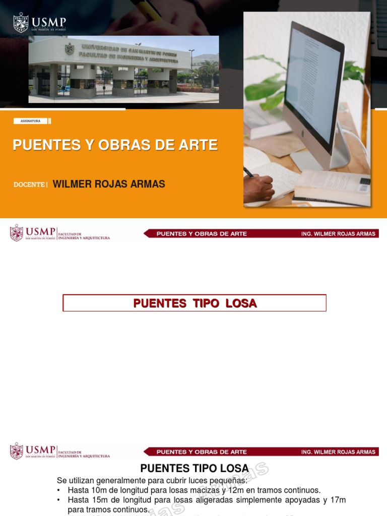 4 Puentes Tipo Losa Pdf Hormigón Acero
