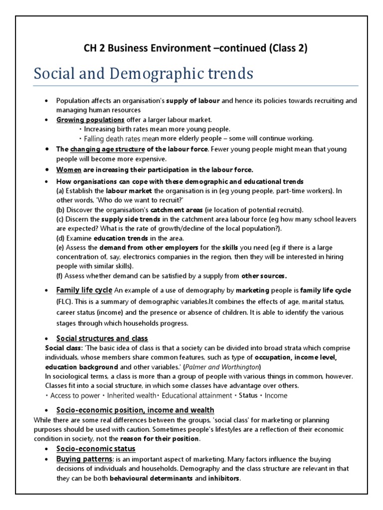 CH 2 Business Environment Cls 2 | PDF | Corporate Social Responsibility ...
