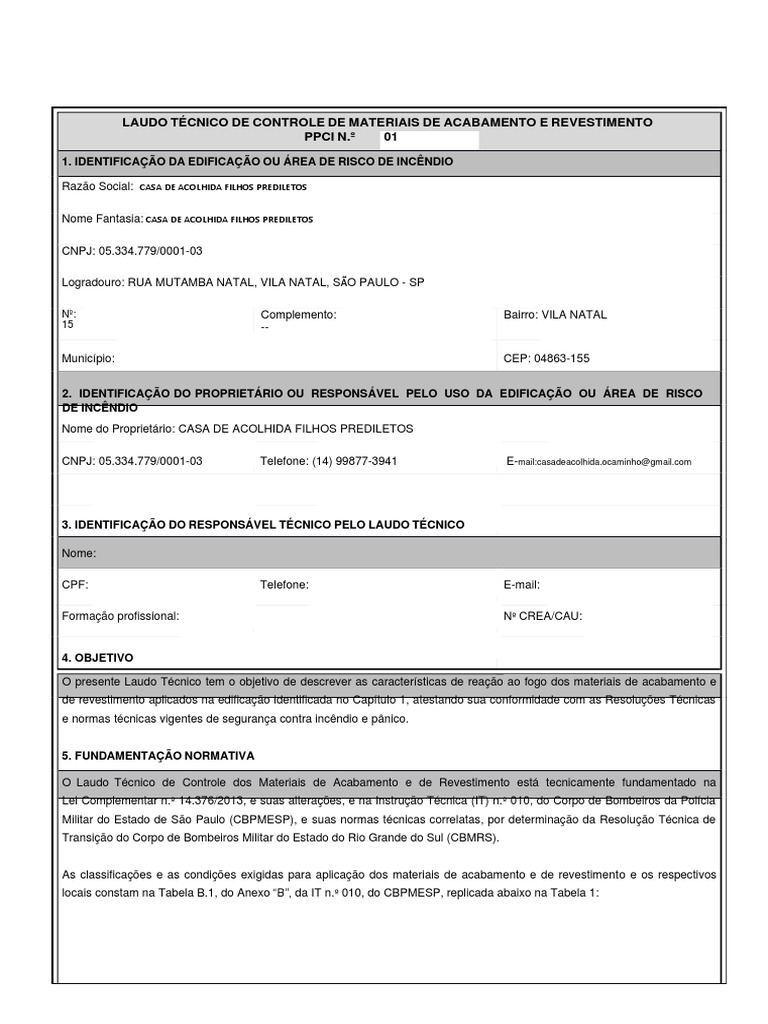 Anexo C Laudo Cmar | PDF