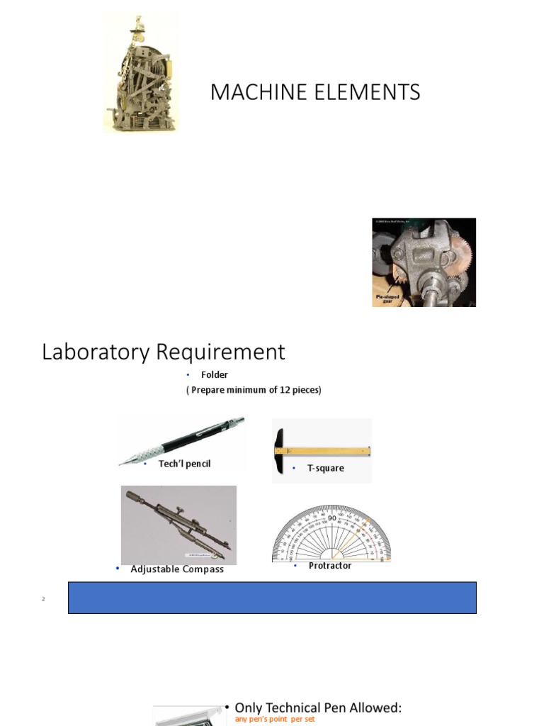 MACHINE ELEMENTS LAB GUIDE | PDF | Euclidean Vector | Mechanical ...