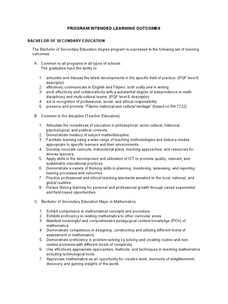 Pilo 1 | PDF | Teaching Method | Learning