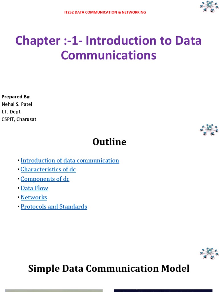 Introduction To Data Communication | PDF | Computer Network | Network ...