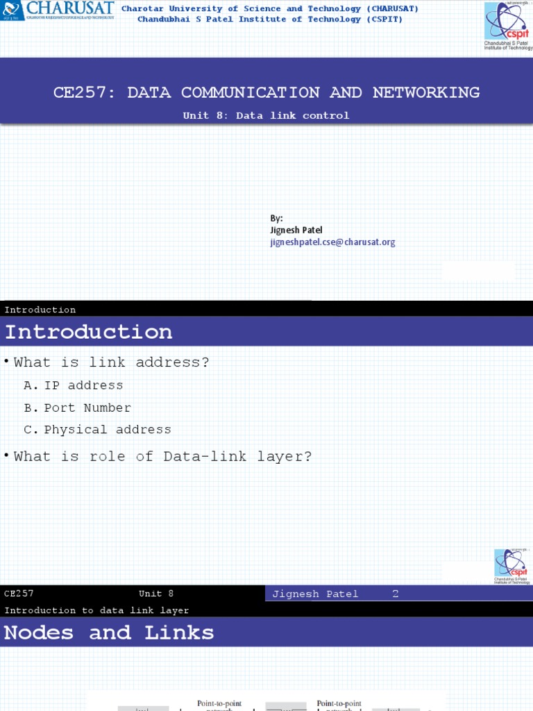 3CSE1-Unit 8 | PDF | Internet | Computer Standards