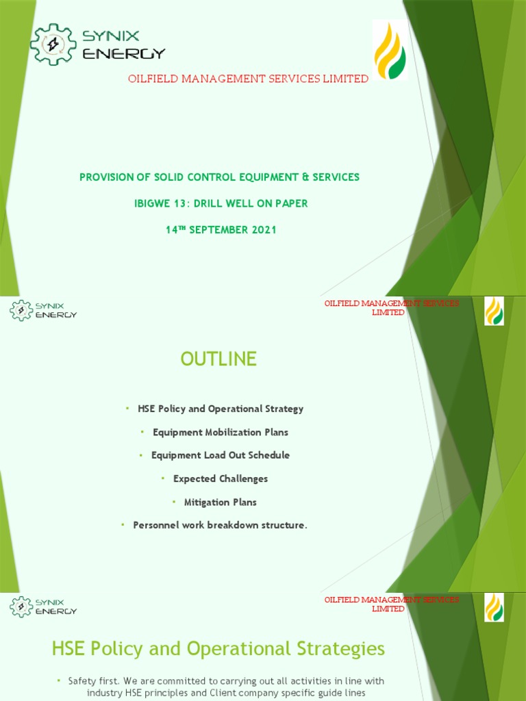 Ibigwe13 Solids Control Dwop | PDF