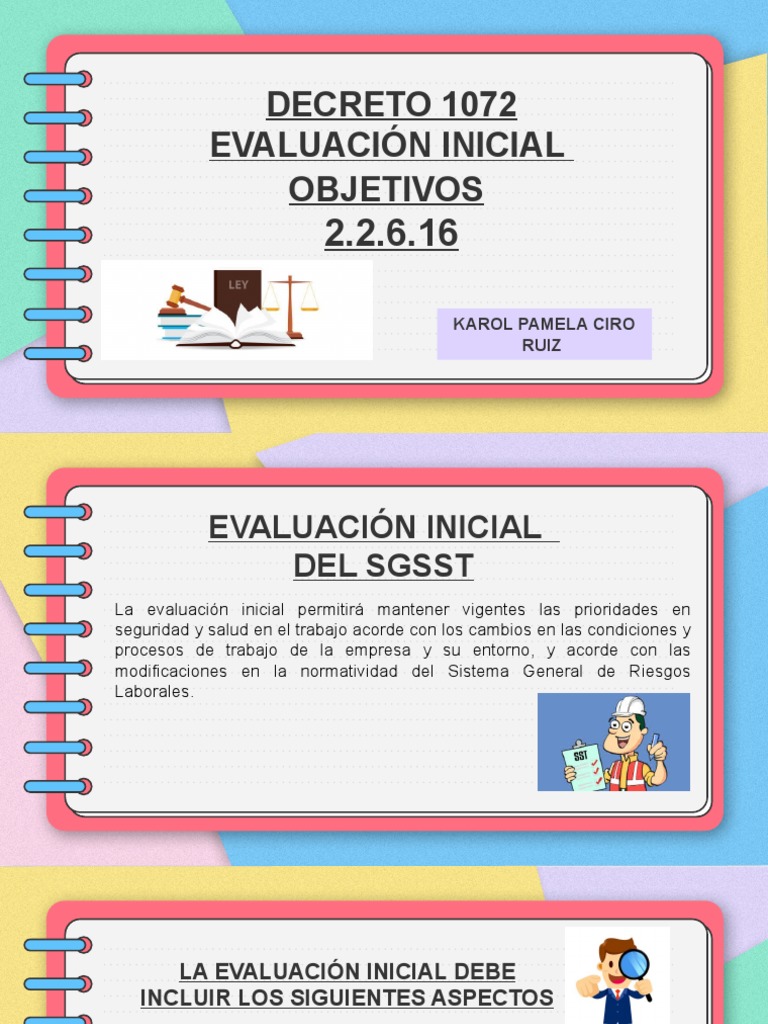 Presentacion 1027 - 2015 | Descargar gratis PDF | Derecho laboral | Evaluación