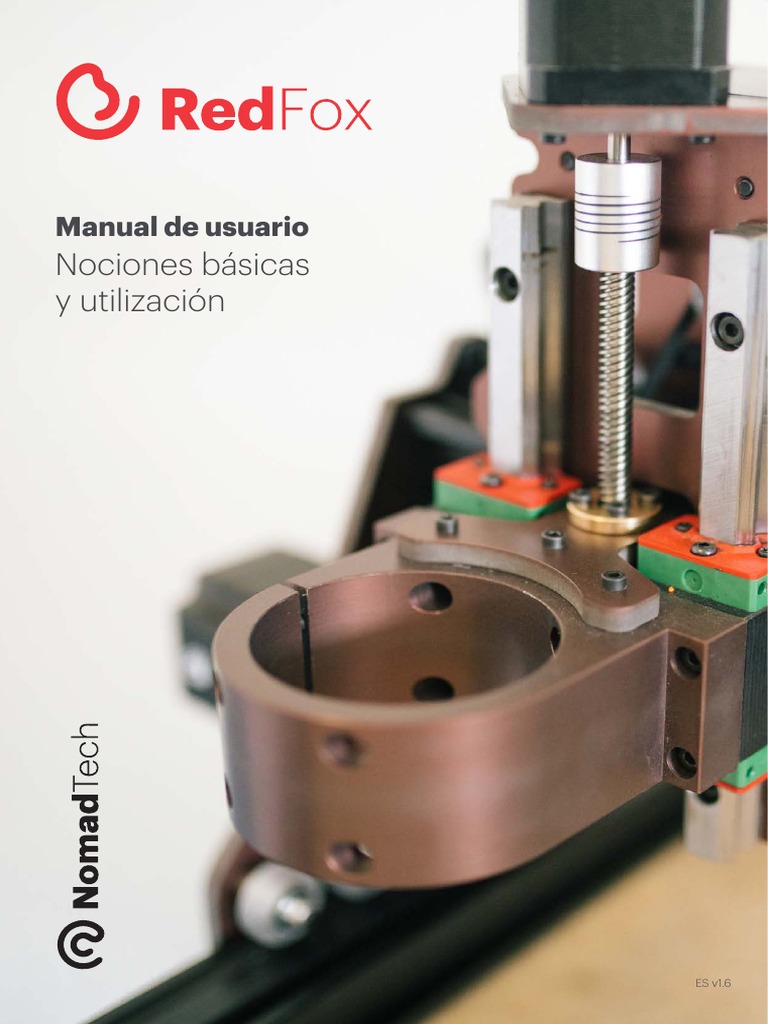 RUTEADORA CNC DE MESA Manual - Red - Fox - CNC | PDF