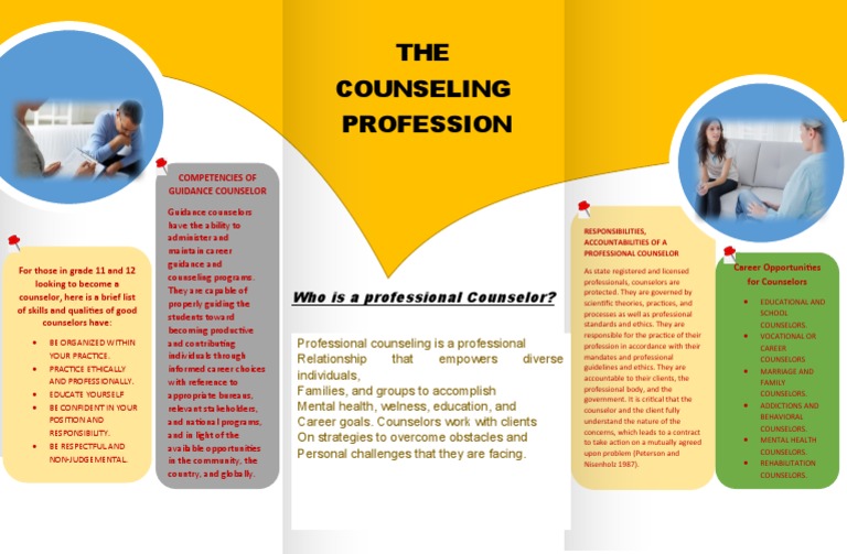 Brochure | Download Free PDF | School Counselor | Counseling Psychology