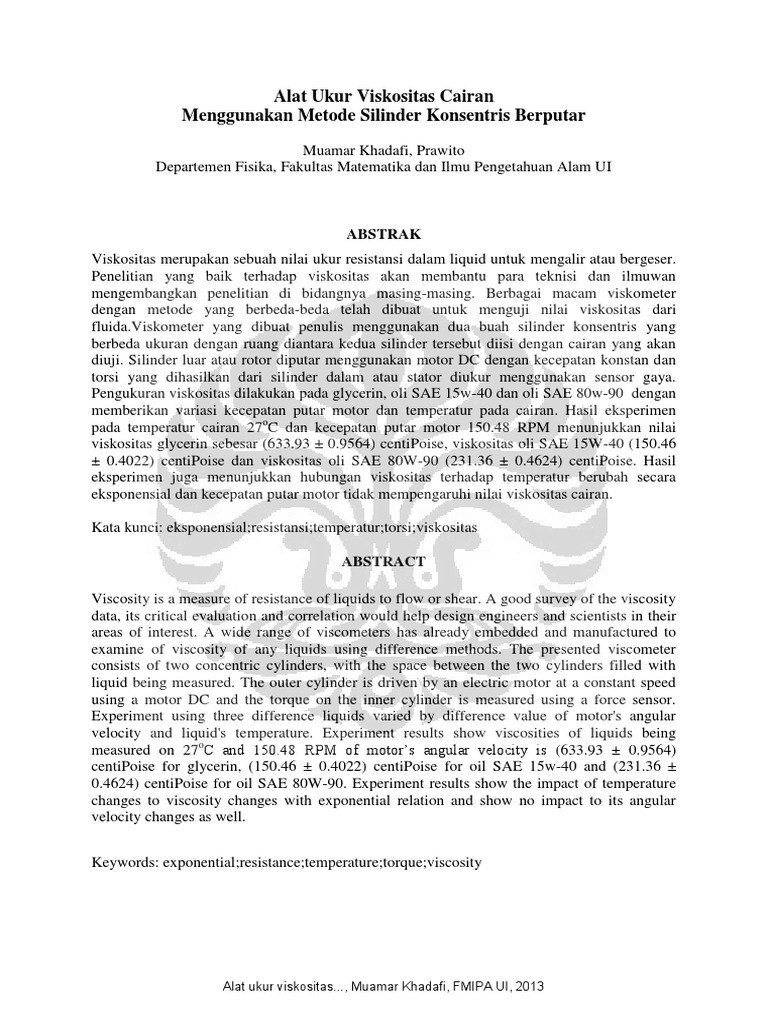 Metode Dua Silindris | PDF